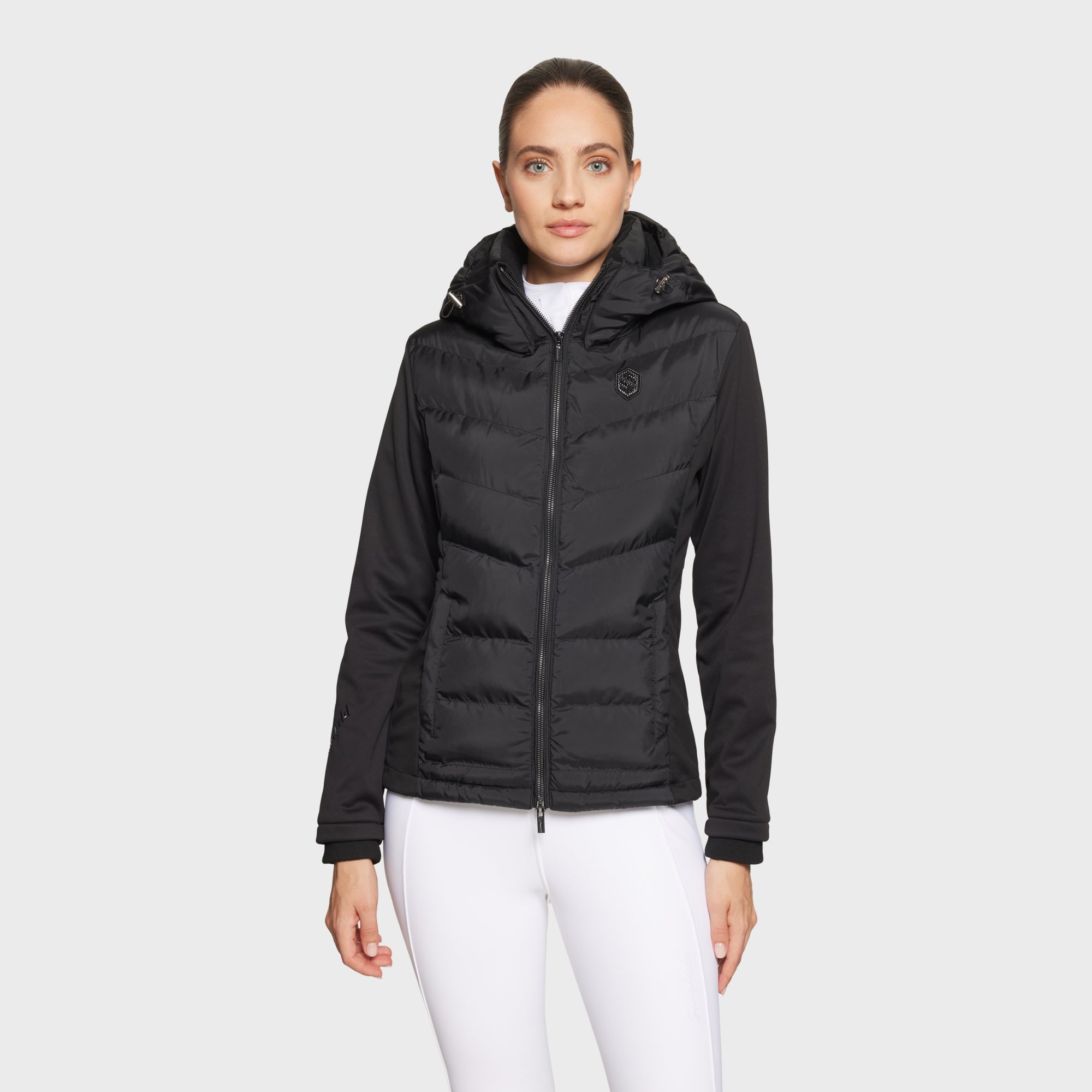 Samshield Jade Jacket - Black Metal Eclipse – Horse Heaven Equestrian